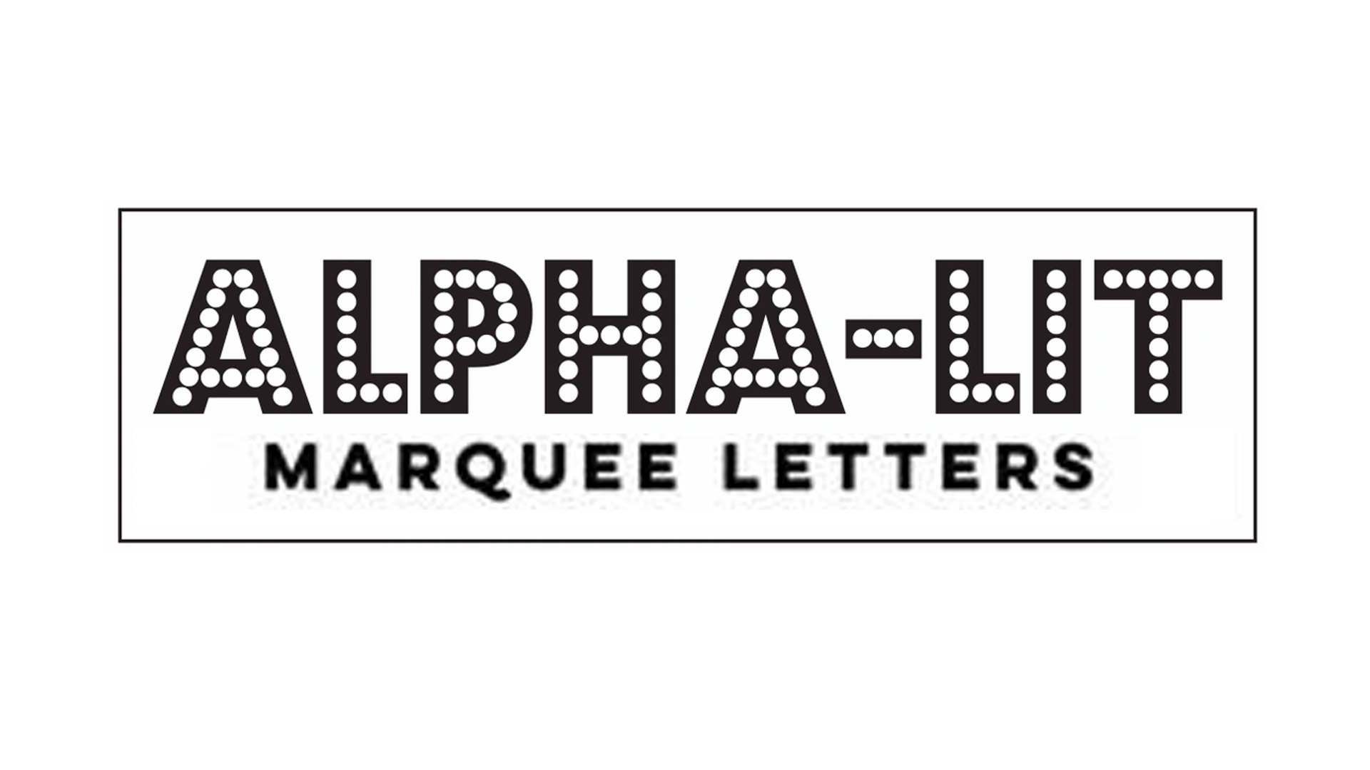 Alpha-Lit Letters - Everything Grad